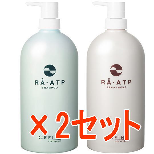 セフィーヌ ／  ＲＡ・ＡＴＰ（ラ・エーティーピー）シャンプー 800ml ＆ トリートメント 800ml【2セット】