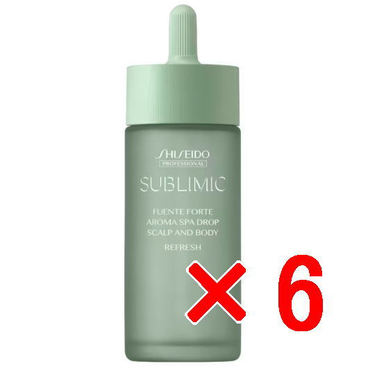 資生堂 シセイドウ ／ サブリミック／ フェンテフォルテ フェンテフォルテ アロマスパドロップ（リフレッシュ）  48ml【6個】