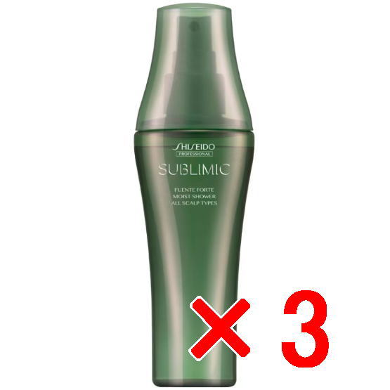 資生堂 シセイドウ ／ サブリミック／ フェンテフォルテ モイストシャワー  120ml【3個】