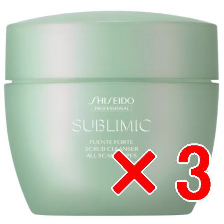 資生堂 シセイドウ ／ サブリミック／ フェンテフォルテ スクラブクレンザー  250g【3個】