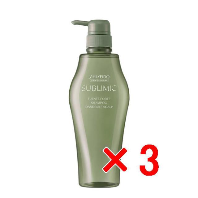 資生堂 ／ サブリミック／ フェンテフォルテ シャンプー DD：フケ・かゆみのある頭皮用 500ml【個】抜け毛 薄毛 スカルプ