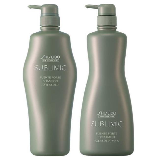 資生堂 シセイドウ ／ サブリミック／ フェンテフォルテ シャンプー DS：乾燥した頭皮用 1000ml ＆ トリートメント 1000g【セット】