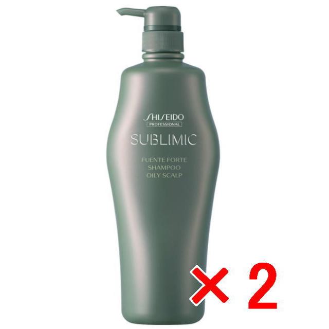 資生堂 シセイドウ ／ サブリミック／ フェンテフォルテ シャンプー OS：べたつきのある頭皮用 1000ml【2個セット】