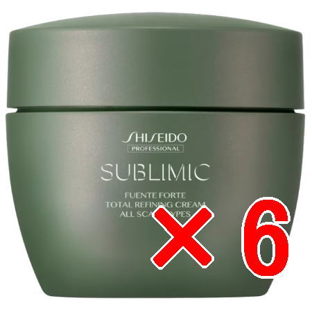 資生堂 シセイドウ ／ サブリミック／ フェンテフォルテ トータルリファイニングクリーム  200g【6個】