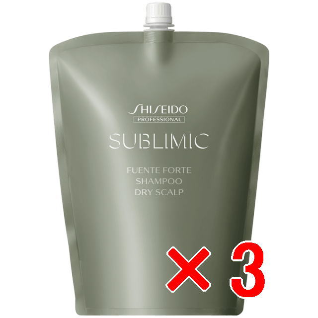 資生堂 シセイドウ ／ サブリミック／ フェンテフォルテ シャンプー DS：乾燥した頭皮用 1800ml リフィル【個セット】