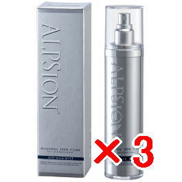 ★【送料無料】 アルピジョン  ALPSION ／ イオンヘアミスト  140ml 【3個】 ミネラルイオンケア ／ 毛髪専用高保湿 化粧水  サロン専売品 ヘアケア