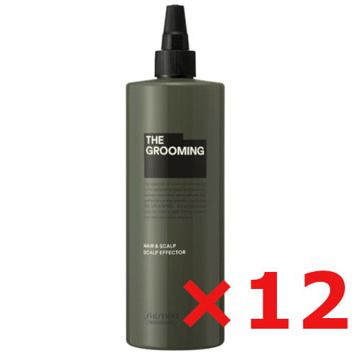 資生堂 ／ MEN ／ ザ・グルーミング スカルプエフェクター 480ml【12個セット】／ GE スカルプエッセンス （医薬部外品） サロン専売品