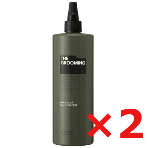 資生堂 ／ MEN ／ ザ・グルーミング スカルプエフェクター 480ml【2個セット】／ GE スカルプエッセンス （医薬部外品） サロン専売品