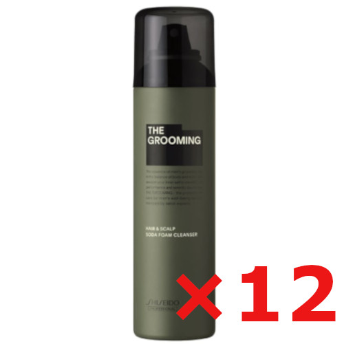 資生堂 ／ MEN ／ ザ・グルーミング ソーダフォームクレンザー 170g【12個セット】／ サロン専売品 ／ ヘア＆スカルプケア