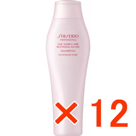 送料無料 資生堂 プロフェッショナル リファイニンググロウ シャンプー 250ml 12個