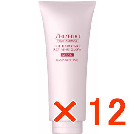 送料無料 資生堂 プロフェッショナル リファイニンググロウ トリートメント 250g 12個