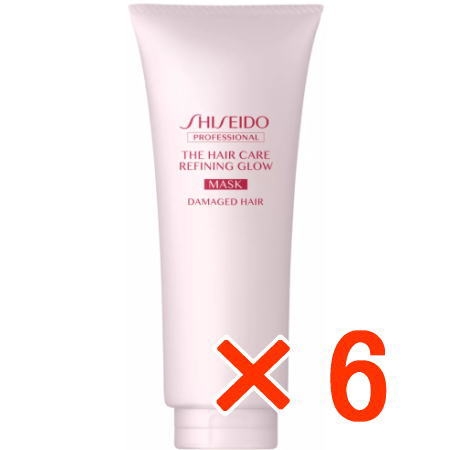 送料無料 資生堂 プロフェッショナル リファイニンググロウ トリートメント 250g 6個