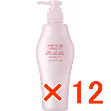 送料無料 資生堂 プロフェッショナル リファイニンググロウ トリートメント 500g 12個
