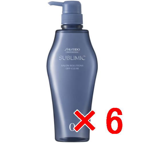 ★【送料無料】資生堂 シセイドウ / サブリミック/ サロンソリューション オフ・クリア 500ml 【6個】