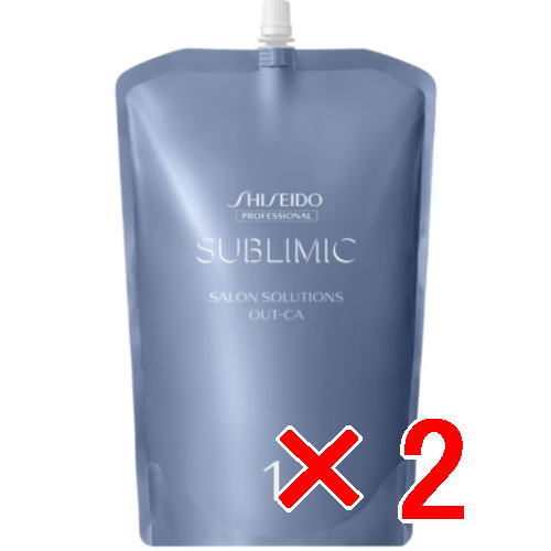 ★【送料無料】資生堂 シセイドウ / サブリミック/ サロンソリューション アウト・CA 1200ml 【2個】