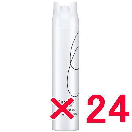 送料無料 資生堂 シセイドウ ／ ステージ ワークス ストラクチャーホールドスプレー 180g 24個 スタイリング ／ サロン専売品　ｓ