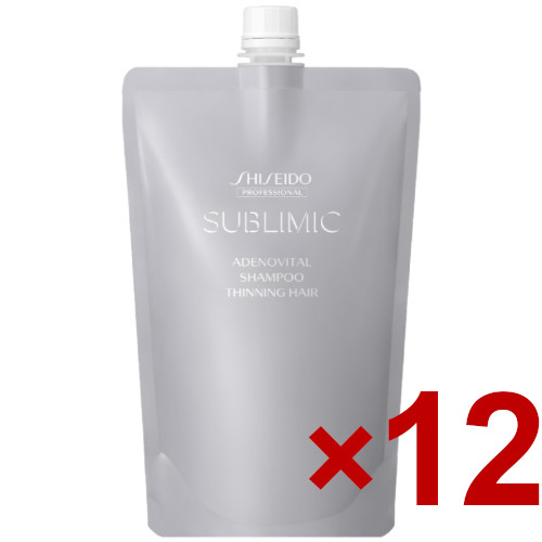 資生堂 ／ サブリミック／ アデノバイタル シャンプー 450ml レフィル 12個セット