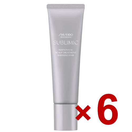 資生堂 ／ サブリミック／ アデノバイタル スカルプトリートメント 130g 6個セット