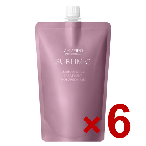 資生堂 ／ サブリミック／ ルミノフォース トリートメント 450g 6個セット ／ 抜け毛 薄毛 スカルプ サロン専売品 スカルプケア用