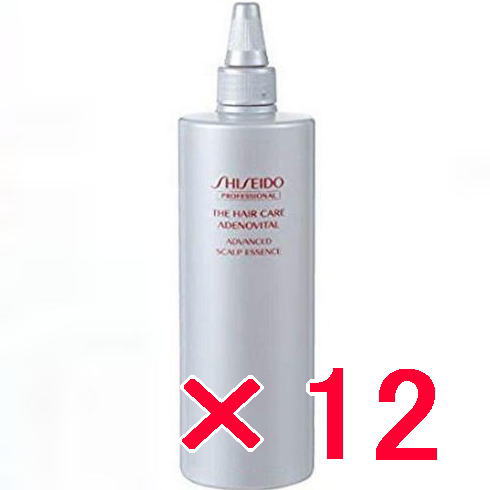 送料無料 資生堂 シセイドウ ／ ザ ・ヘアケア アデノバイタル ／ アデノバイタル アドバンスト スカルプエッセンス 480mL 12個セット