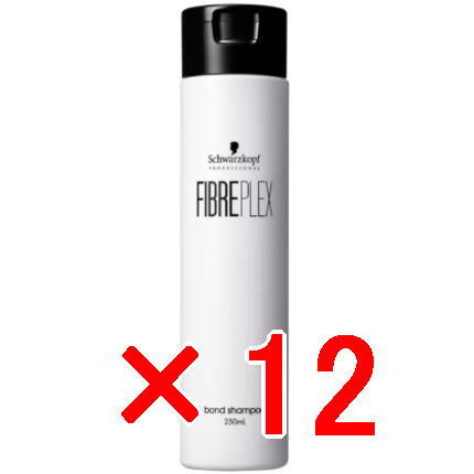 ★【送料無料】シュワルツコフ ／ ファイバープレックス ／ ボンド シャンプー 250ml　【12個】