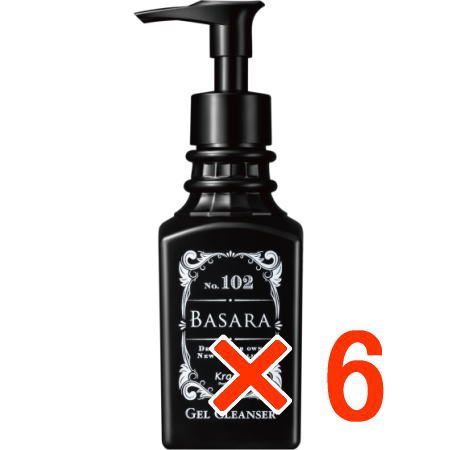 送料無料 クラシエ バサラ 102 ジェルクレンザー 140ml 6個