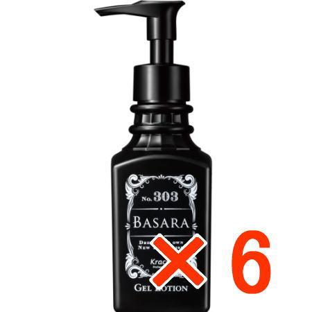 送料無料 クラシエ バサラ 303 ジェル ローション 140ml 6個