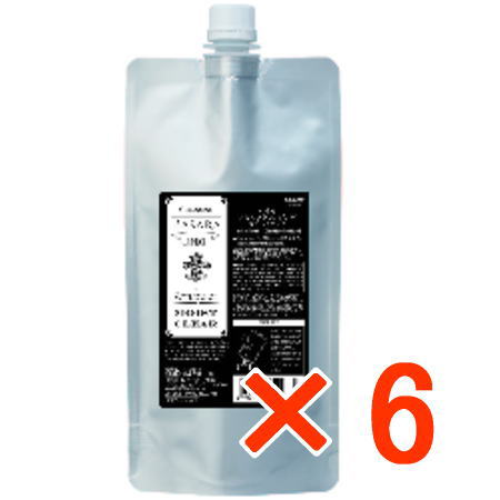 送料無料 クラシエ バサラ 601 スカルプクレンジング モイストクリア 500ml 6個