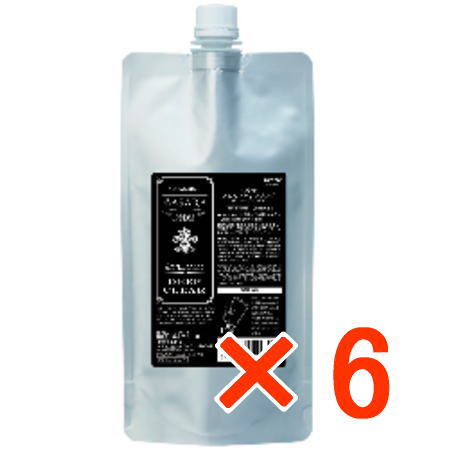 送料無料 クラシエ バサラ 602 スカルプクレンジング ディープクリア 500ml 6個