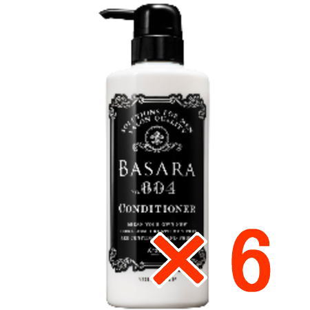 送料無料 クラシエ バサラ 604ボリュームアップコンディショナー480g 6個
