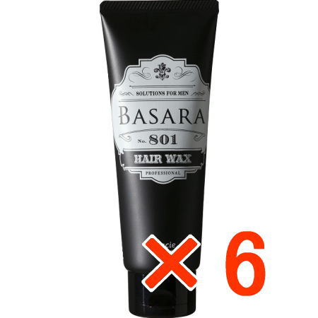 送料無料 クラシエ バサラ ソリッド 801 ワックス 90g 6個