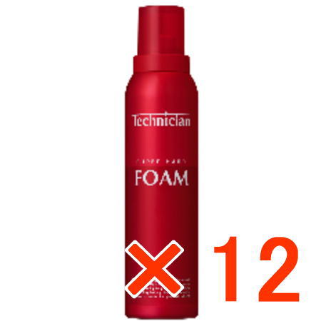 送料無料 クラシエ テクニシャン フォーム スーパーハード 340g 12個