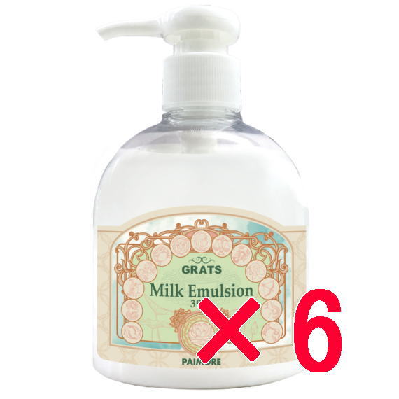 パイモア π more GRATS グラッツ ミルク エマルジョン 300g 6個セット ヘア トリートメント