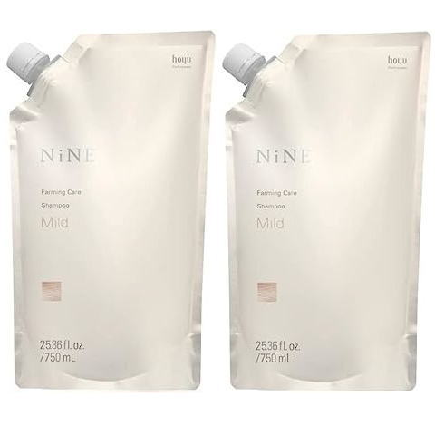【送料無料】 ホーユー hoyu ／ NiNE ナイン ファーミングケア シャンプー 750ml 詰替え パウチ 【2個セット】/ [ 国内正規品 ] 美容の通販はau PAY マーケット ...