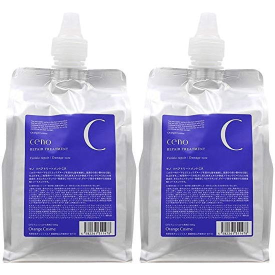 オレンジコスメ CENO セノ リペアトリートメント CR 1000ml レフィル 2個セット