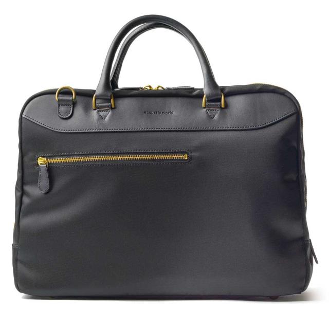 【ポイント10倍】acoustic world アコースティック・ワールド SKYWALK-Air 2way ビジネスバッグ ブリーフケース 日本製 ブラック awb00101air-BK