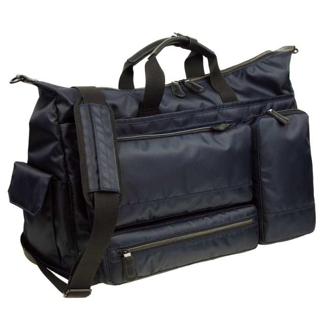 【ポイント10倍】服部 RYU'S ONE リューズワン AD 2way ビジネスバッグ ボストンバッグ ショルダー A4 ネイビー 102503-NV