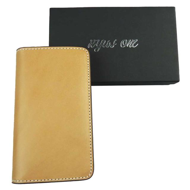 服部 RYU'S ONE リューズワン IN ヌメ革 カードケース カード入れ イエロー レザー 本革 15-4063-YL