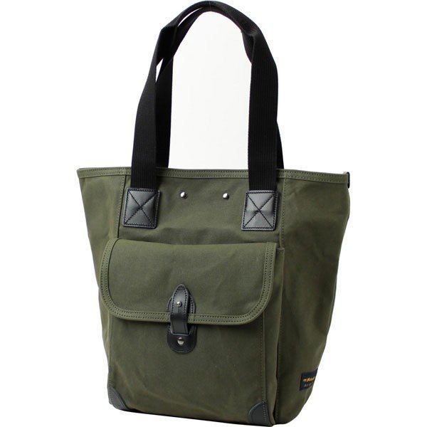 衣川産業 STITCH-ON TRIP ステッチオン トリップ 日本製 帆布 トートバッグ グリーン 5220950