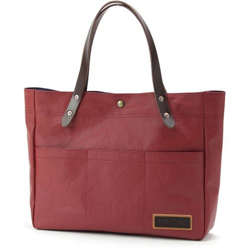 BERMAS COMMUTE バーマス コミュート 2way 横型 タウン トートバッグ 帆布 レッド 60450-RD