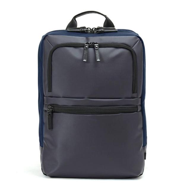 【ポイント10倍】BERMAS BAUER GEHEN バーマス バウアー ゲーエン ビジネス リュック バックパック Mサイズ B4 15インチ ネイビー 60385-NV