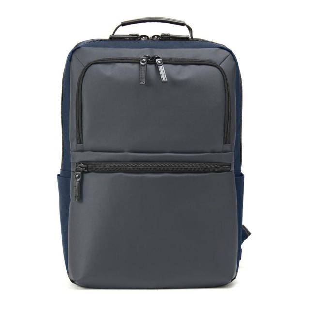 【ポイント10倍】BERMAS BAUER GEHEN バーマス バウアー ゲーエン 拡張 ビジネス リュック バックパック エクスパンダブル B4 15インチ ネイビー 60389-NV