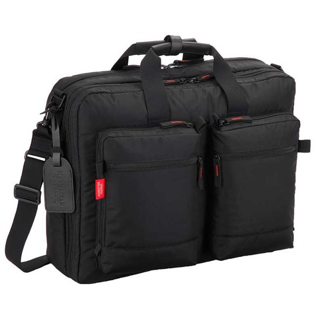 【ポイント10倍】MANHATTAN PASSAGE マンハッタンパッセージ Mr.Lau ミスター ラウ 2way ビジネスバッグ ブリーフケース B4 ブラック #2190-BK