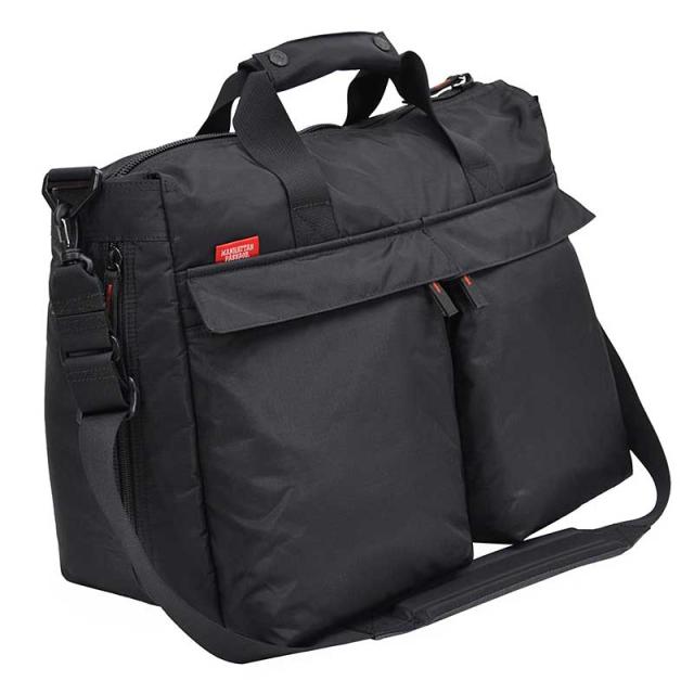 【ポイント10倍】MANHATTAN PASSAGE マンハッタンパッセージ Stanlay スタンレイ 2way ボストンバッグ トラベルバッグ ブラック #2340-BK