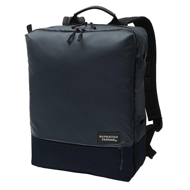 【ポイント10倍】MANHATTAN PASSAGE マンハッタンパッセージ Well-Organized Plus2.1 ビジネスバッグ リュック A4 ミッドナイトブルー #3316-MB