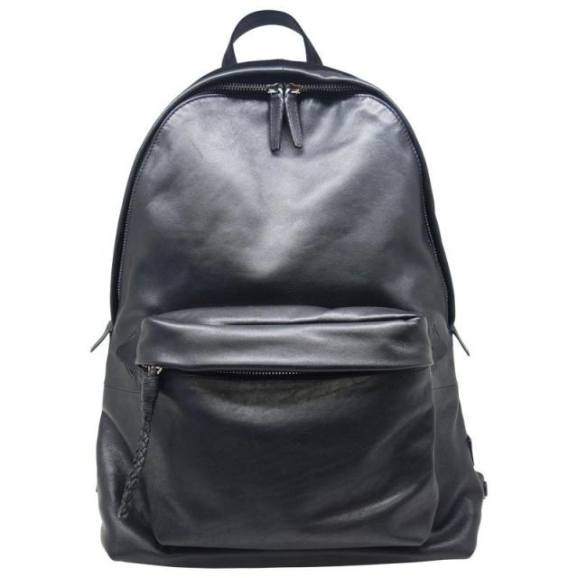 【ポイント10倍】P.I.D ピーアイディー デイパック バックパック リュックサック 牛革 クロ PAQ101-10