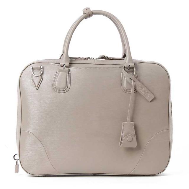 【ポイント10倍】P.I.D Closhe ピーアイディー クロッシュ 2way ビジネスバッグ ブリーフケース ショルダー レザー グレー PAY101-GY