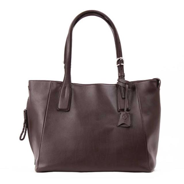 【ポイント10倍】P.I.D Ecrire ピーアイディー エクリール ビジネスバッグ トートバッグ A4 撥水 レザー チョコ PAZ101-CH