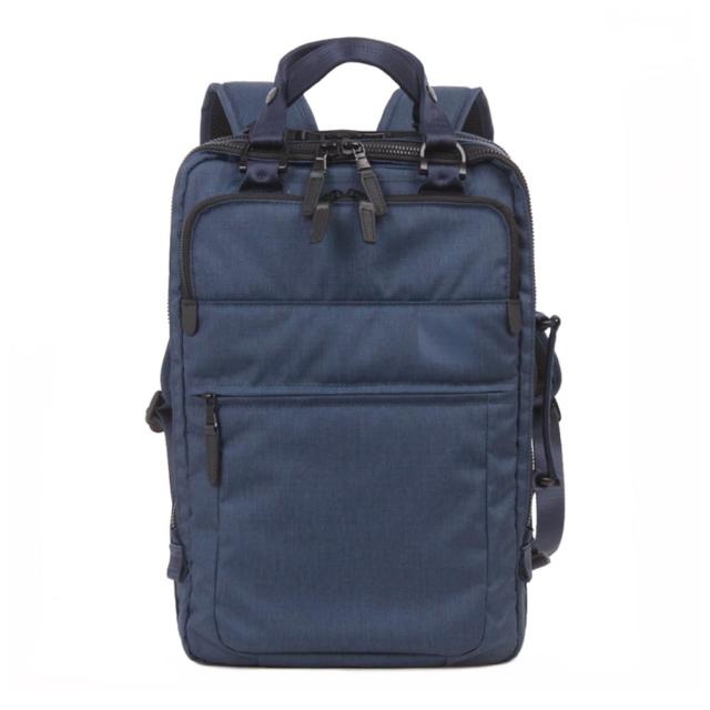 【ポイント10倍】P.I.D ピーアイディー Grade グレーデ ビジネスバッグ リュック バックパック リサイクルポリエステル A4 コン PAT501-NV