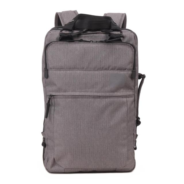 【ポイント10倍】P.I.D ピーアイディー Grade グレーデ ビジネスバッグ リュック バックパック リサイクルポリエステル A4 グレー PAT501-GY